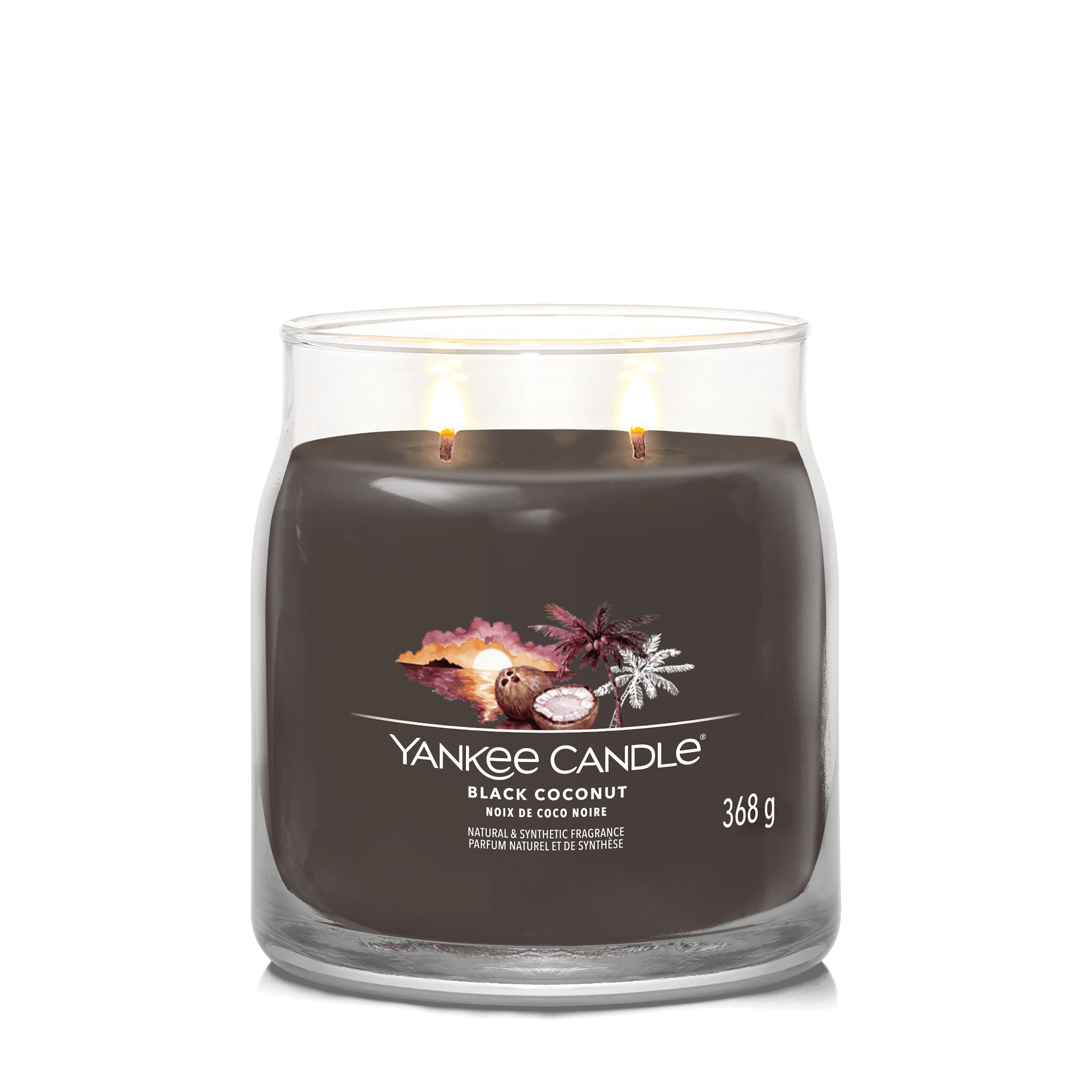 Black Coconut Signature Medium Jar Candle Signature Medium Jar Candles Yankee Candle